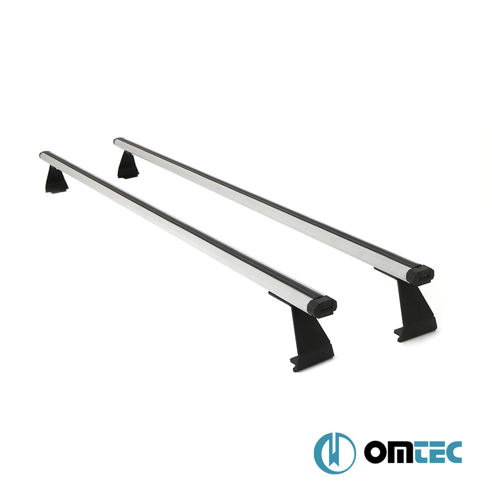 Erbabar Heavy Duty Roof Bar 2 Pcs. (Silver) Alu. - Volkswagen T5 Trans ...